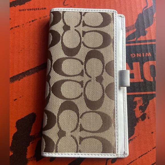 Coach | Bags | Coach Check Book | Poshmark